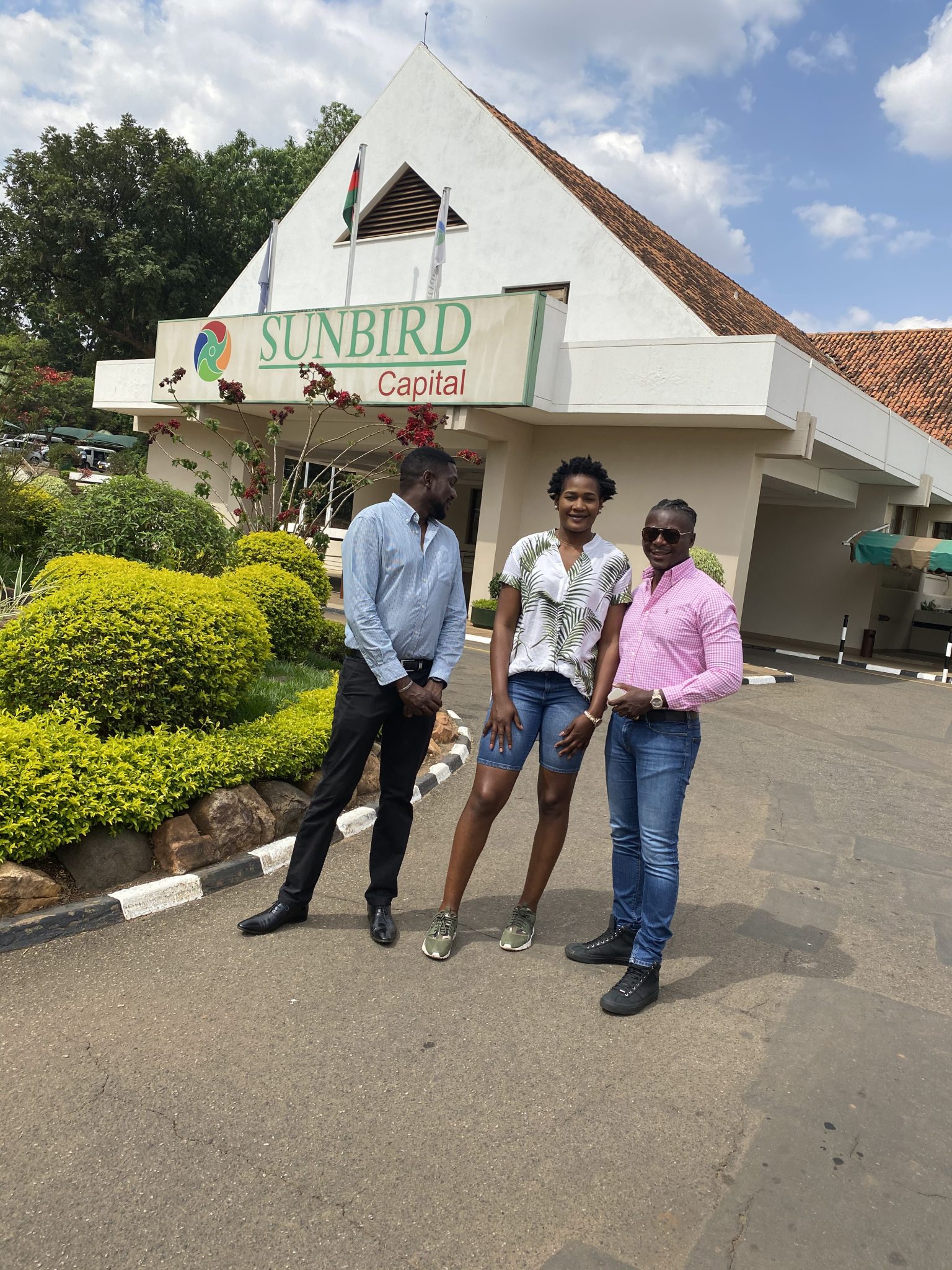 AfriBalk team meets Malawi National team netball player - Joyce Mvula ...